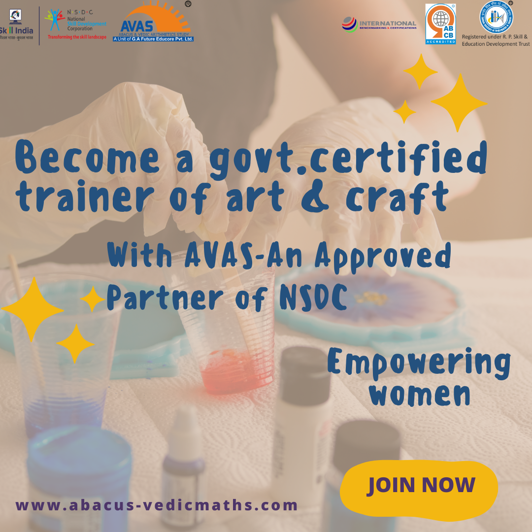 Art & Craft Teacher Training Program - AVAS: Abacus and Vedic ...
