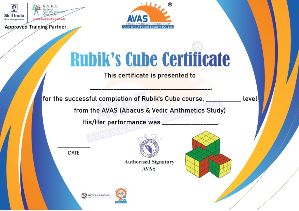 Rubik’s Cube for Kids | Boost Memory & Focus with AVAS
